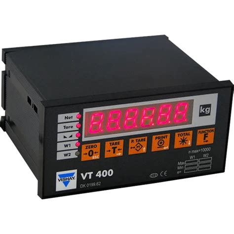 Vishay Weighing Indicator Vt400 Warranty 1 Year 24 Vdc At Rs 23000
