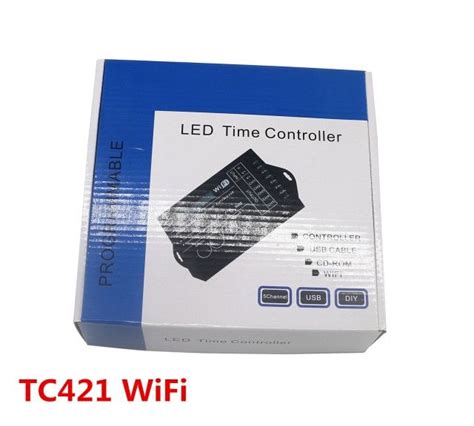Tc420 Tc421 Wifi Time Programmable Controller 5ch Output Dc12v 24v 20a