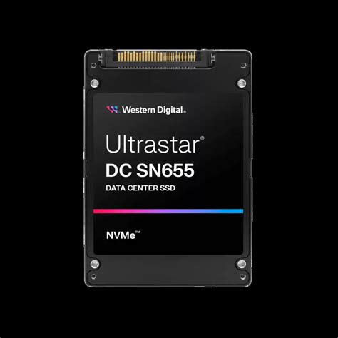6144tb Ultrastar Dc Sn655 Nvme™ Ssd Western Digital