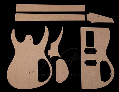 540pii Guitar Template Set Potvin Guitars