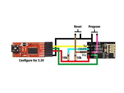 Esp8266 01 Arduino Pinout A Complete Guide For Connections And Wiring