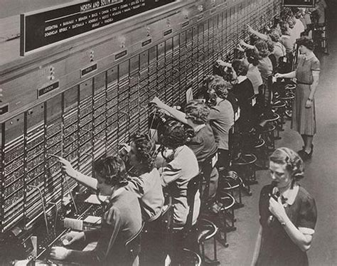 Switchboard Operator Photo Fusoelektronique