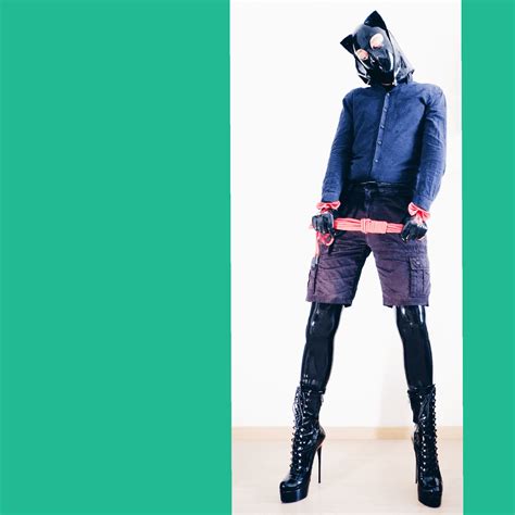 White Shirt And Shorts R Latexunderclothes