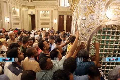 مدد يارب احتفالات المصريين بتجديد مسجد السيدة زينب