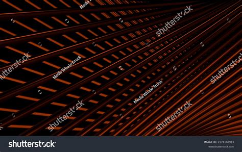 Abstract Red Striped Background Metal Grid Stock Illustration 2174168913 Shutterstock