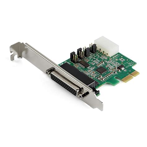 StarTech 4 Port PCI Express RS232 Serial Adapter Card PCIe Serial DB9 PEX4S953 Mwave