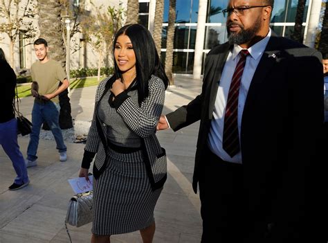 Cardi B Battles In 5m Copyright Trial Over Tattoos On Album Cover