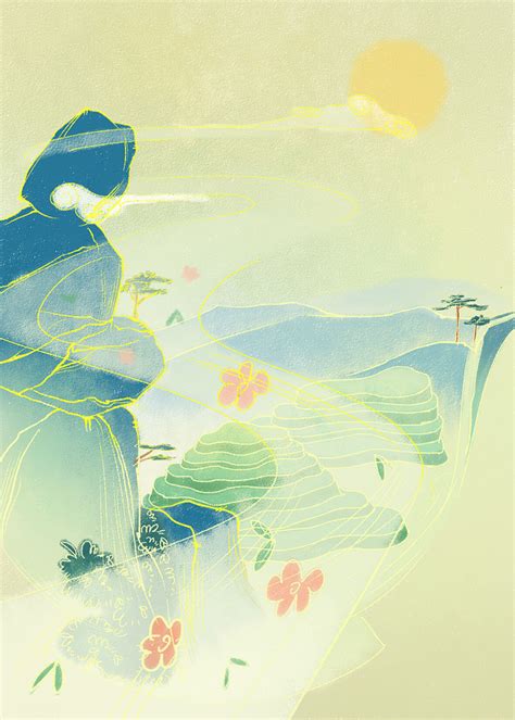 三清山插画系列fuguojing 站酷zcool