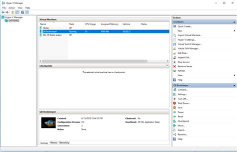 View Virtual Machine Running On Hyper V 10 By Owenmpk
