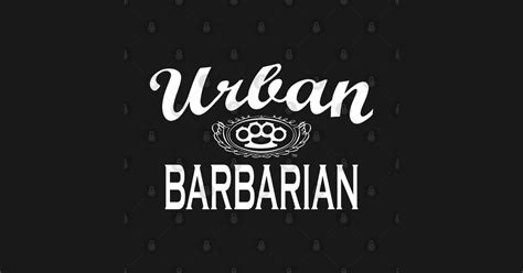 Urban Barbarian Knuckle Duster Brass Knuckles Urban Barbarian T Shirt Teepublic