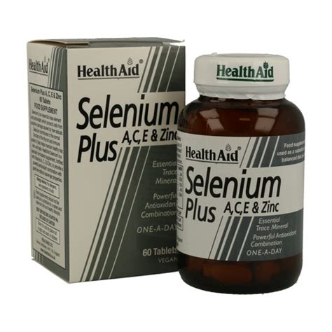 Buy Selenium Plus 60 Tablets Health Aid Naturitas