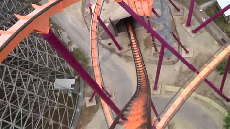 Raging Bull Six Flags Great America Pov Youtube