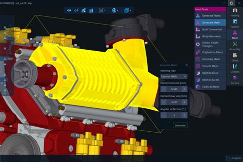 CAD Processor Open CASCADE Technology