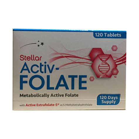 Stellar Activ Folate 120 Tablets Med365