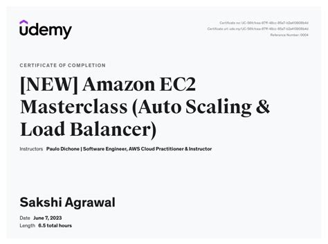 sakshi agrawal on linkedin udemy course completion certificate