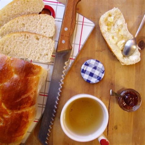 Brioche tressée à la fleur d oranger Toque de Choc