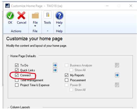 How To Disable Homepage Features In Microsoft Dynamics GP To Avoid GP