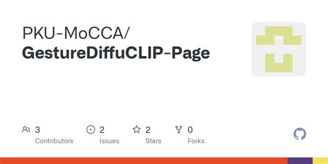 Gesturediffuclip Pageindexhtml At Main · Pku Moccagesturediffuclip
