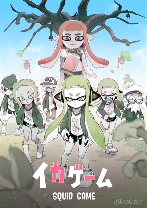 Inkling Player Character Inkling Girl Octoling Player Character