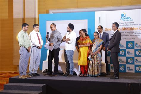 Apollo Hospitals Chennai Has Launched One Stop Shoulder Clinic To