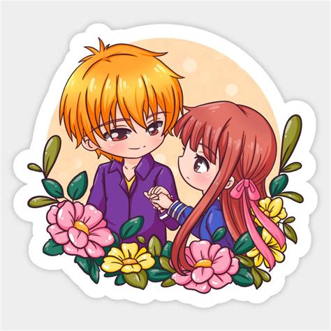 Kyo And Tohru By Airuchibiart Fruits Basket Anime Printables Anime Stickers