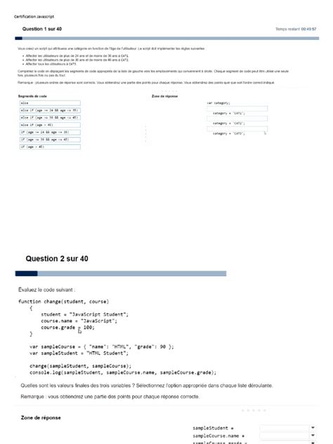 Certification Javascript Exame 01 002 Pdf
