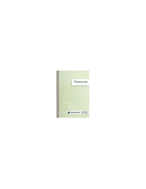 EXACOMPTA Manifold Factures 29 7x21cm 50 Feuillets Dupli Autocopiants