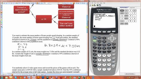 Use Technology To Construct The Confidence Interval