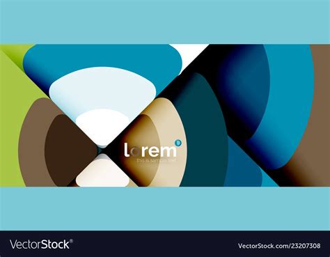 Circle Abstract Background Royalty Free Vector Image