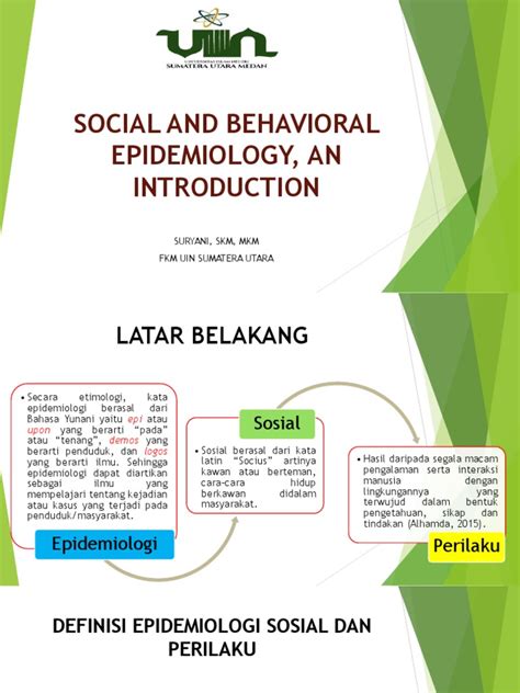 Social And Behavioral Epidemiology An Introduction Pdf