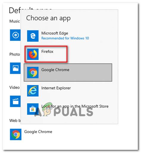 Fix Can T Set Firefox As Default Browser On Windows 10
