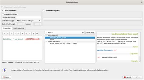 ALL Function Help Strings Missing From Field Calculator Issue 33016