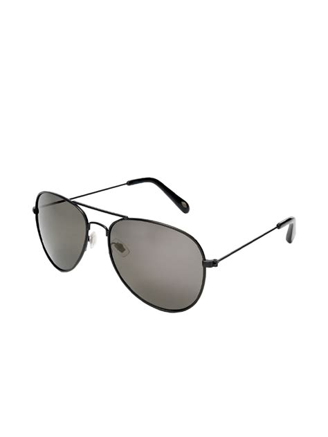 Fossil X80023 Aviator Sunglasses Black Balilene