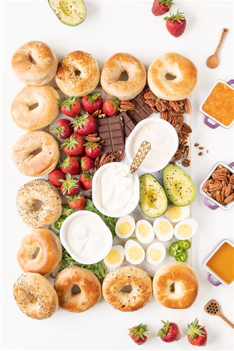 Bagel Bar Board For Brunch