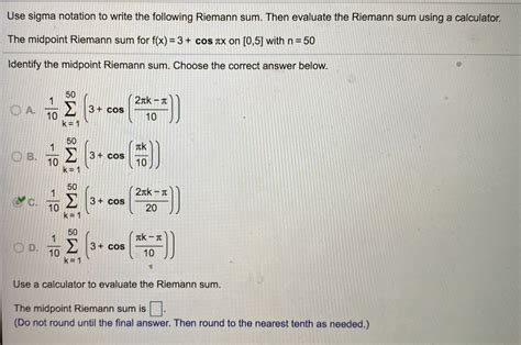 Answered Se Sigma Notation To Write The… Bartleby