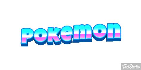 Pokémon Brand Animated  Logo Designs