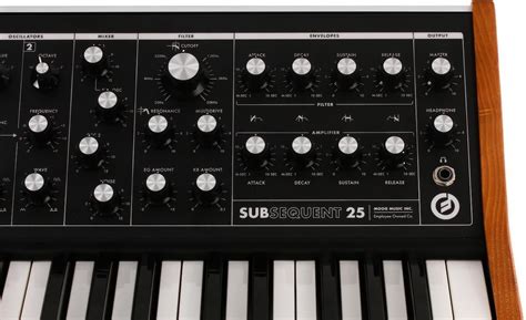 Moog Introduces The Subsequent 25 Analog Synthesizer InSync