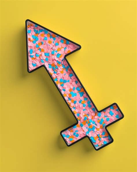 Fun Up Arrow Icon Set Premium Ai Generated Image