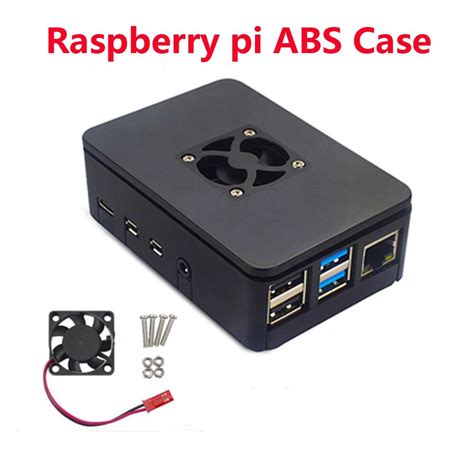 Raspberry Pi 4 Model B 1gb2gb4gb Abs Case Cover Vicedeal