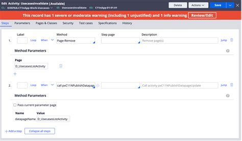 Constellation Datapage Caching And Invalidation Using Messaging Service