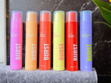 Burst Flavoured Toothpaste