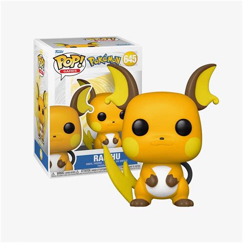 Funko Pop Games Pokemon Raichu Renkli Figür Kadin Figür Superstep