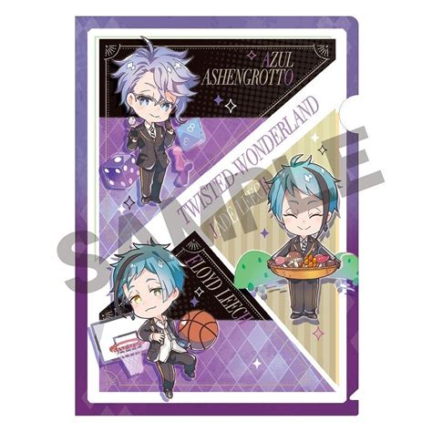 Disney Twisted Wonderland Charactive Clear File Octavinelle