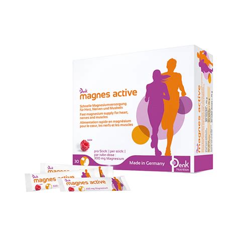 Magnes Active Denk მაგნეს აქტივი დენკი 30 პაკეტი