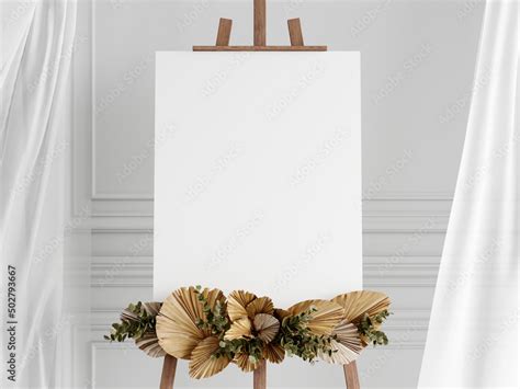 Easel Sign Mockup Wedding Sign Mockup Welcome Sign Mockup Easel
