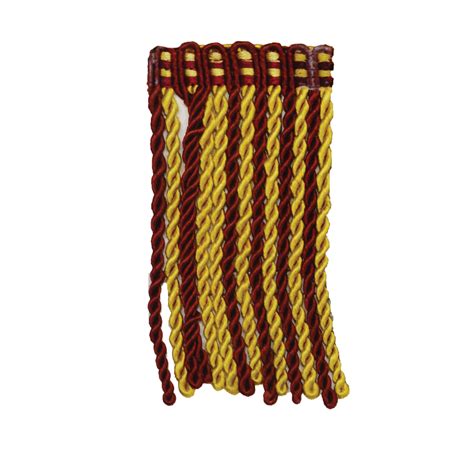Bullion Fringes N5001 160mm Per Meter Color Red Wallpaper