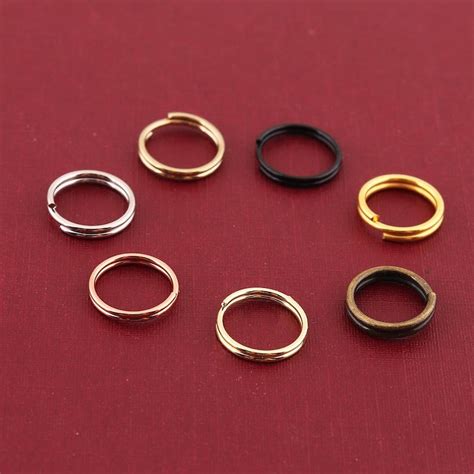 100pcs Mix Colors Key Rings Split Key Rings For 108mm Metal Etsy