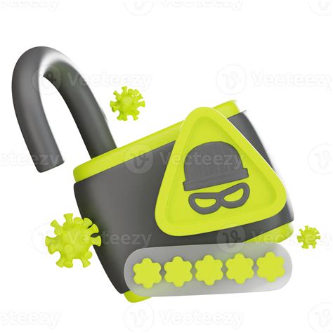 Password Hack 3d Illustration 29896466 Png