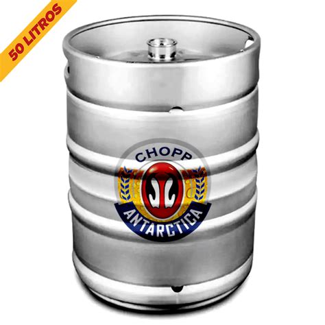 Chopp Antarctica Claro 50l Barril Retornável Sem Chopeira