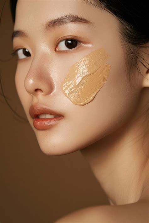 Liquid Face Foundation Swatch Asian Free Photo Rawpixel